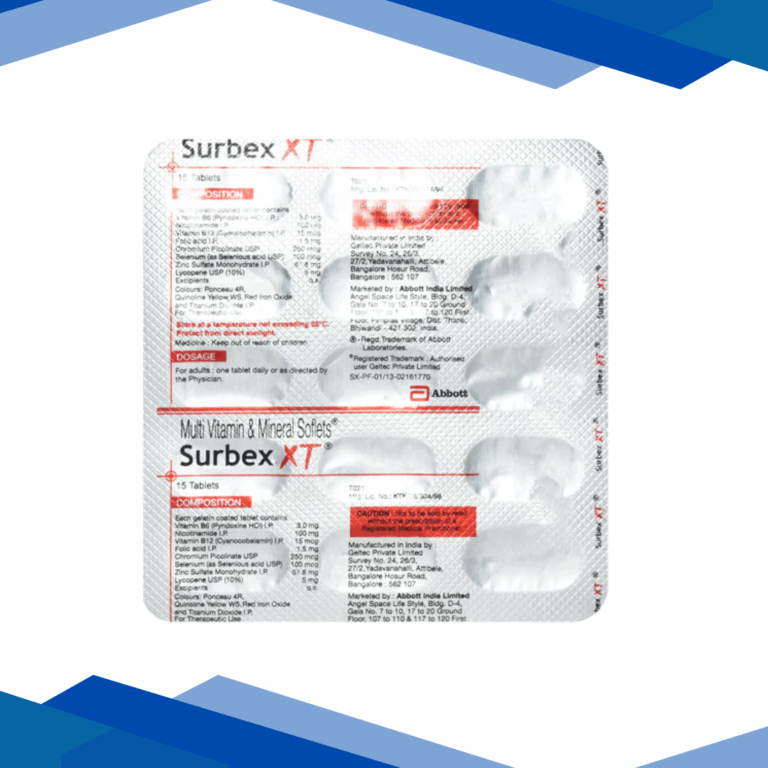 Buy Surbex XT Tablet Online | Uses, Price, Benefits & Side effects ...