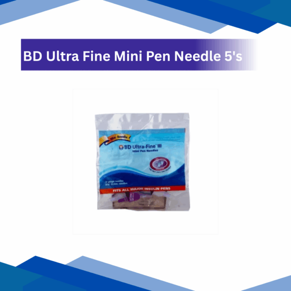 Buy BD Ultra Fine Mini Pen Needle 5's Online | Uses, Price, Benefits ...