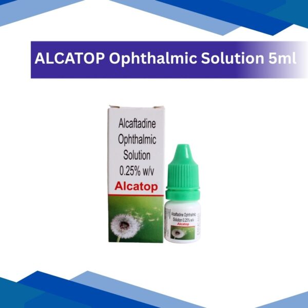 Buy ALCATOP Ophthalmic Solution 5 ml Online | Use of, Price, Benefits