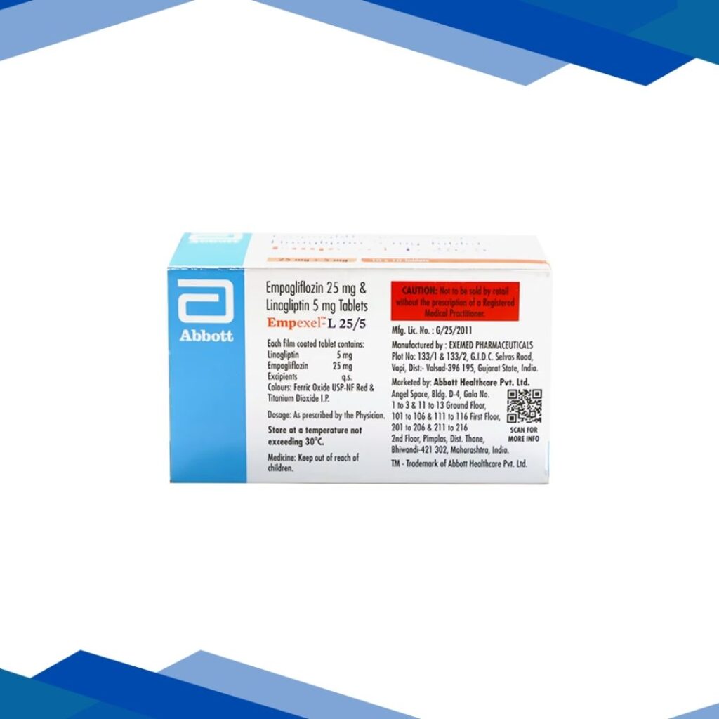 Buy EMPEXEL L 25/5 Tablet 10's Online | Use of, Price, Benefits