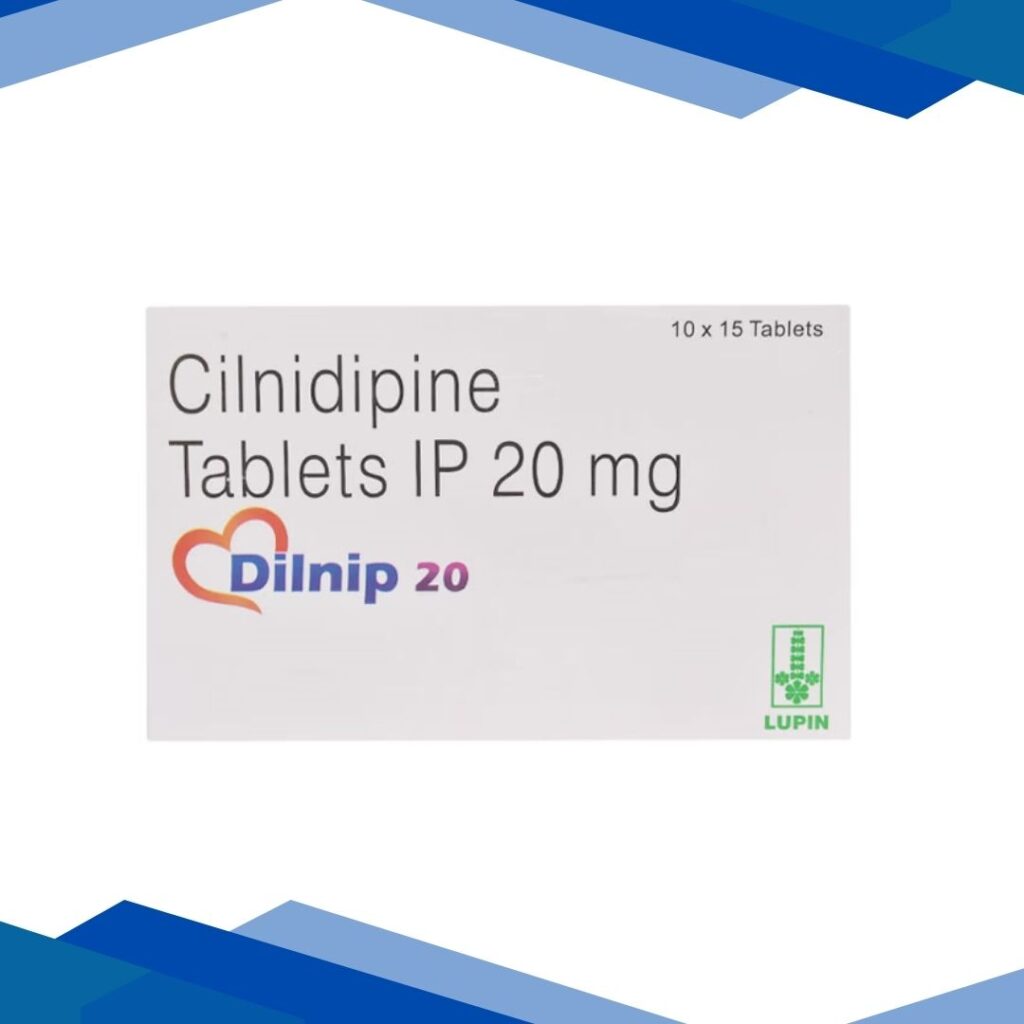 Buy DILNIP 20 Tablet 15's Online | Uses, Price, Benefits & Side effects ...