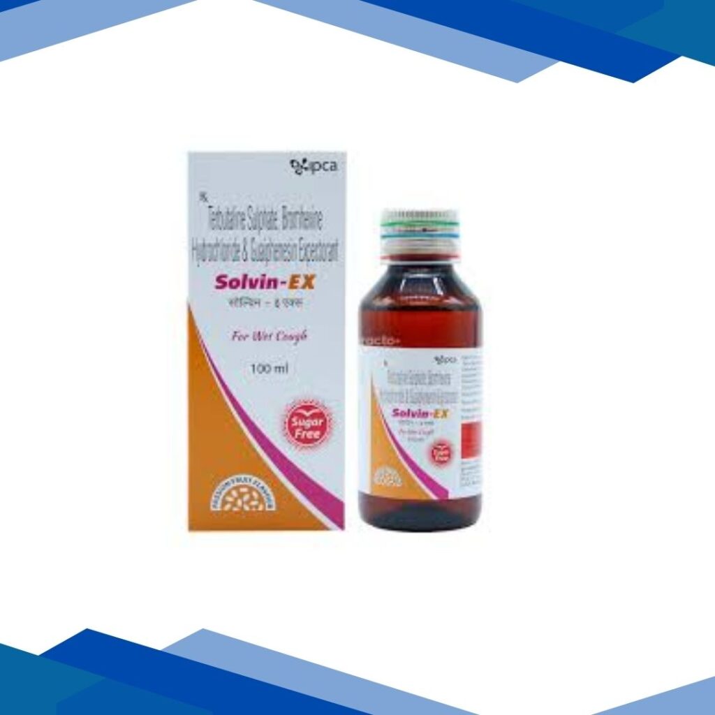 Buy SOLVIN EX PASSION FRUIT FLAVOUR SUGAR FREE Expectorant 100ml Online ...